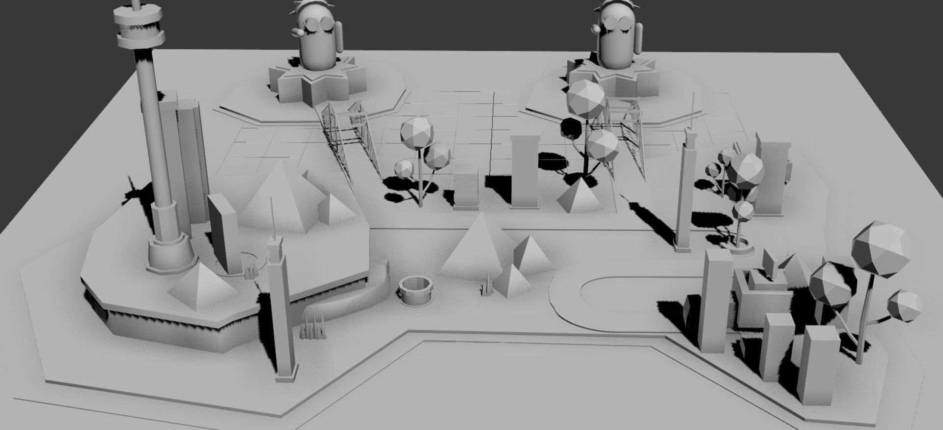 Green Environment 3D Model - TurboSquid 1197893