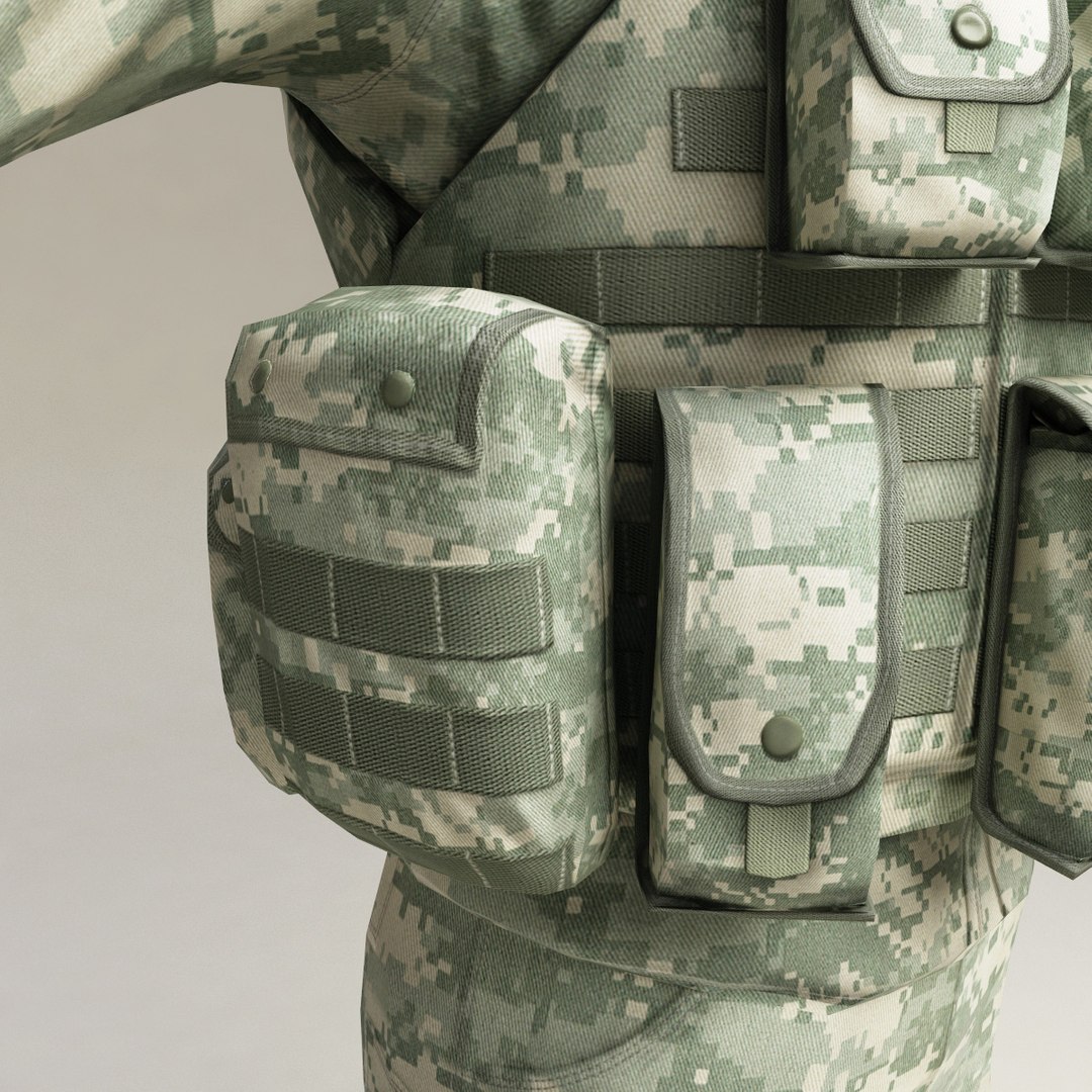 Maya Soldier Clothes V3