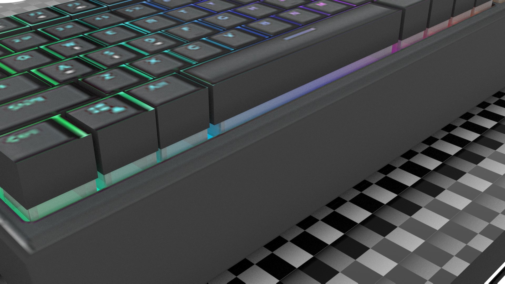 Screen Chassis Keyboard Model - TurboSquid 1683978