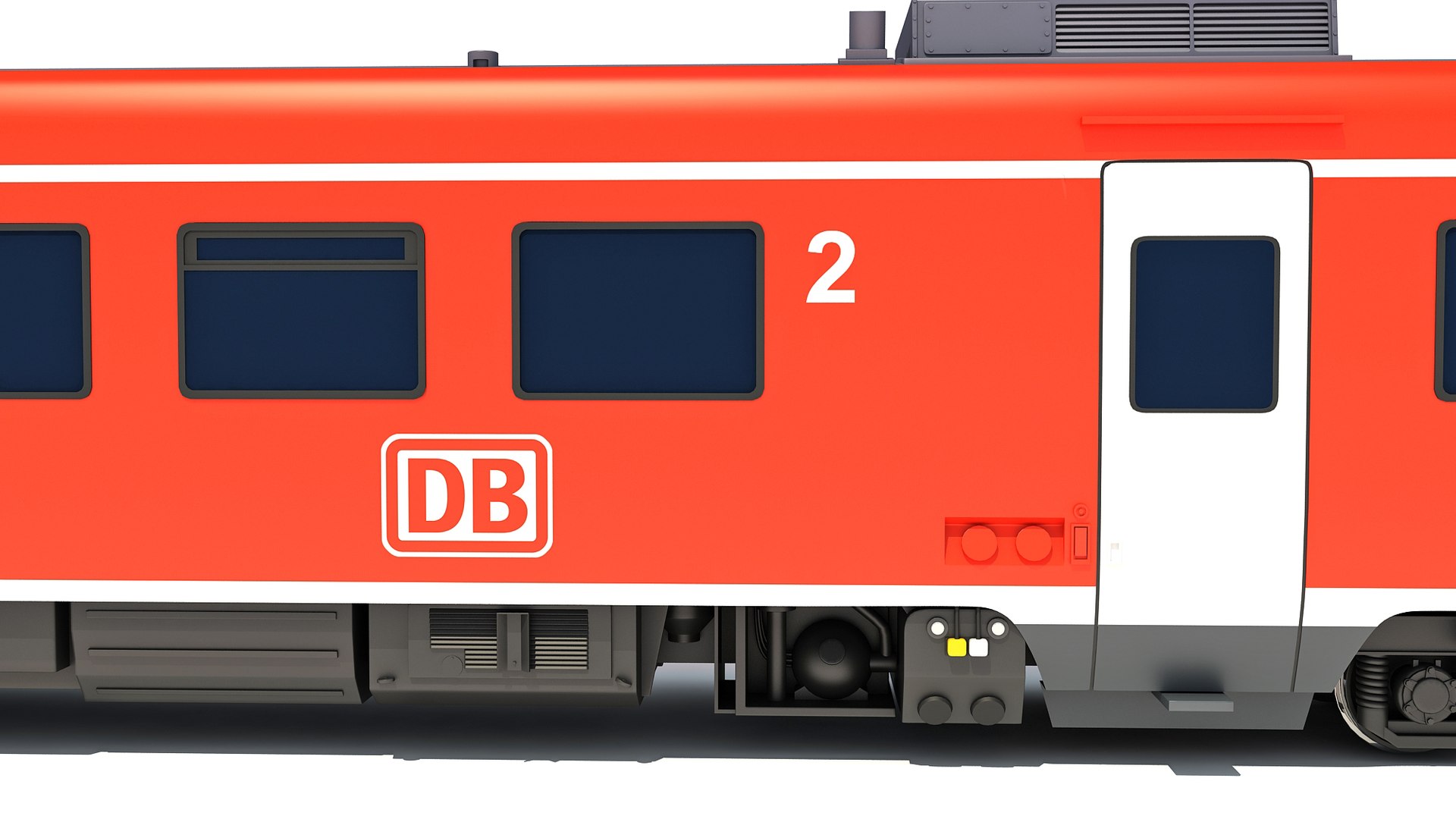 3D Train Db Model - TurboSquid 1681337