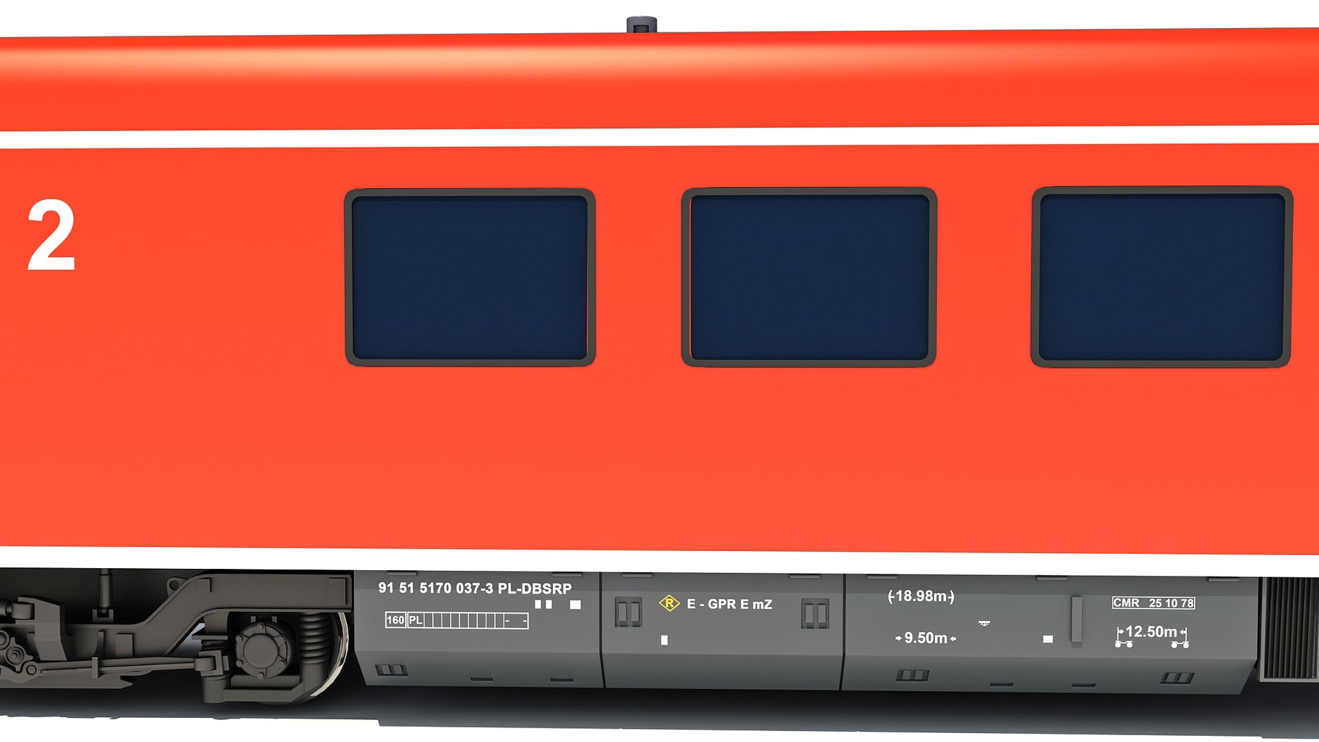 3D Train Db Model - TurboSquid 1681337