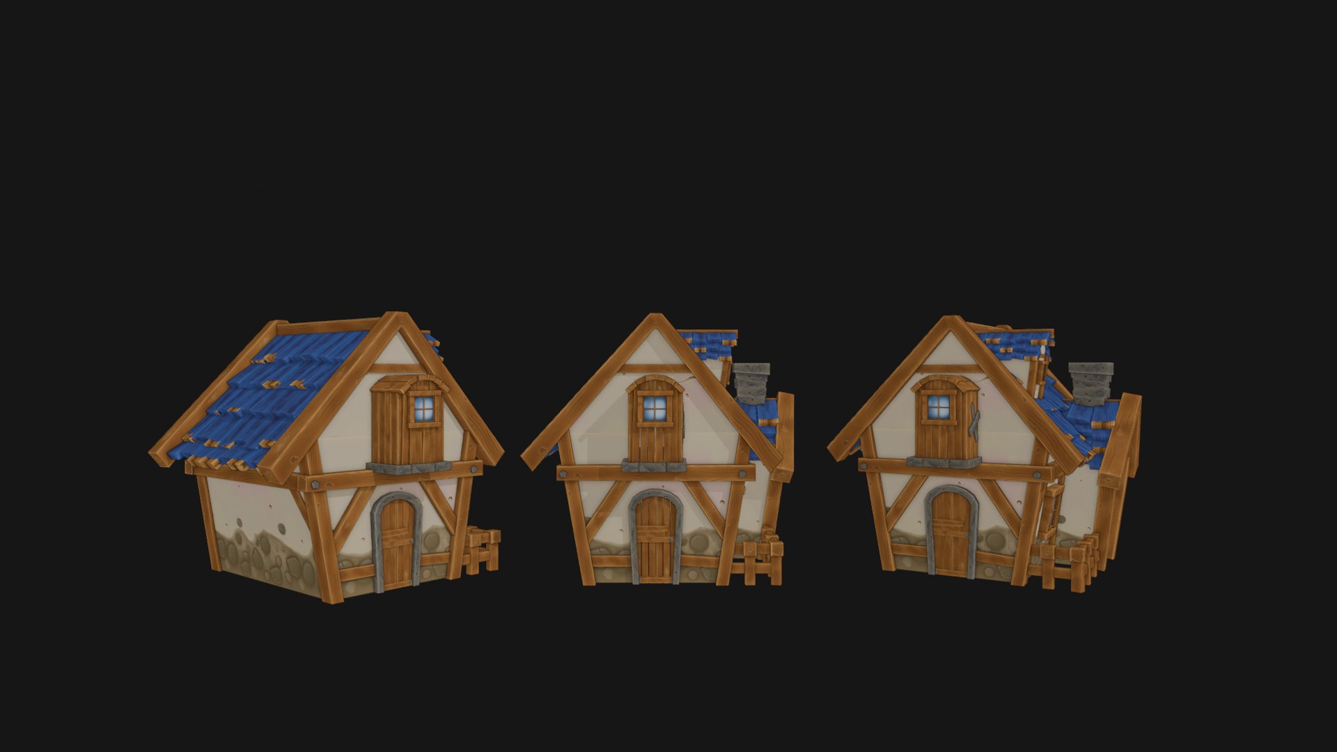 Stylized House 3D Model - TurboSquid 2395232
