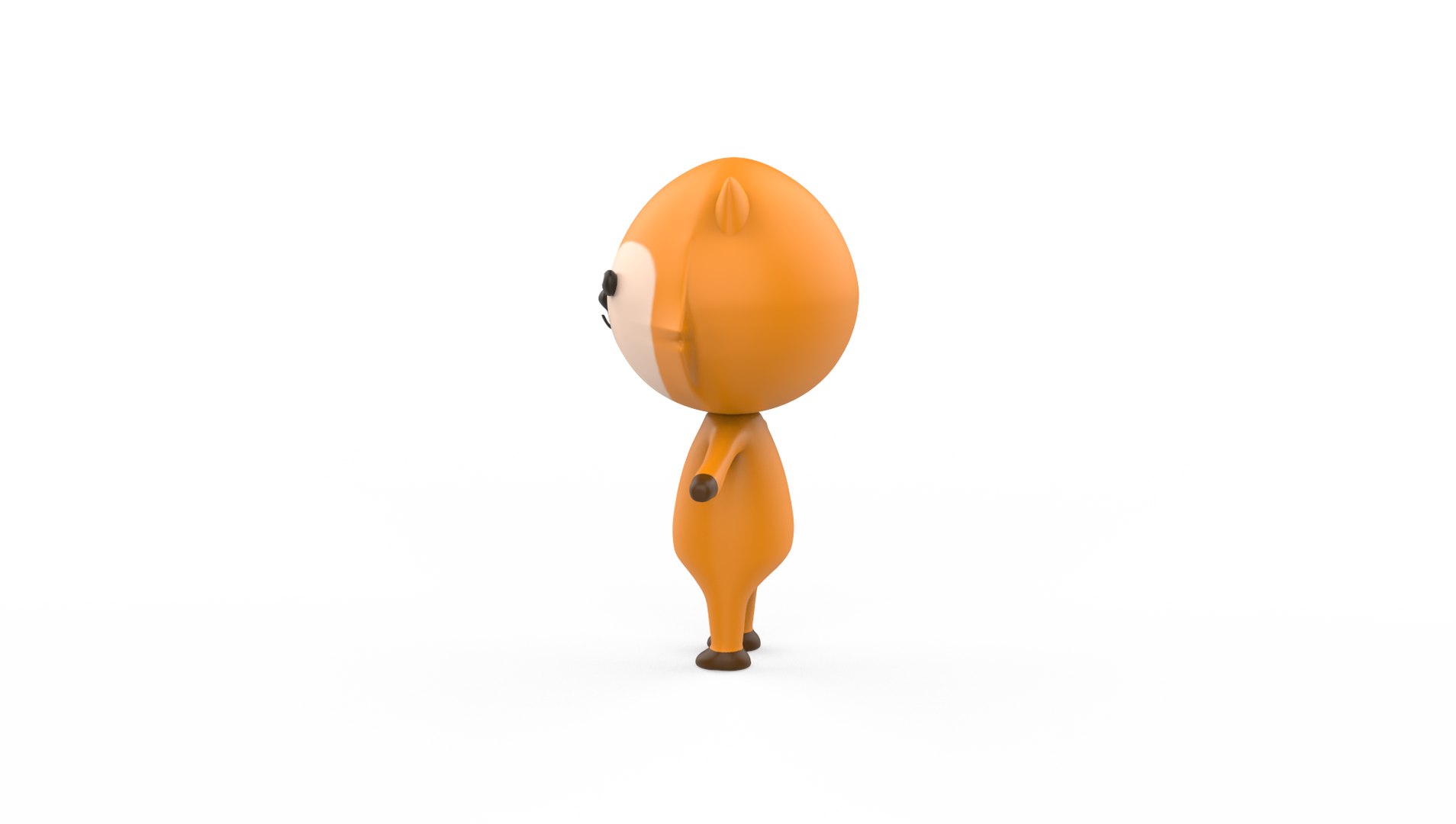 3D Stylized Character 001 Fox model - TurboSquid 2170983