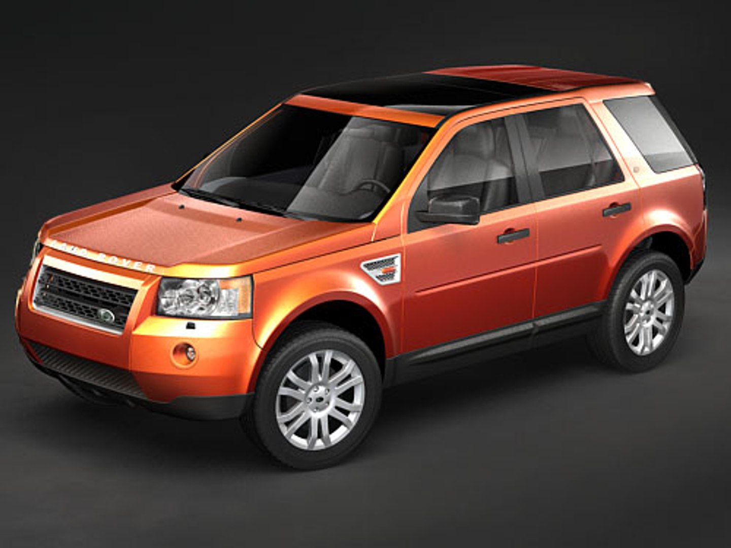 3d Land Rover Landrover Freelander