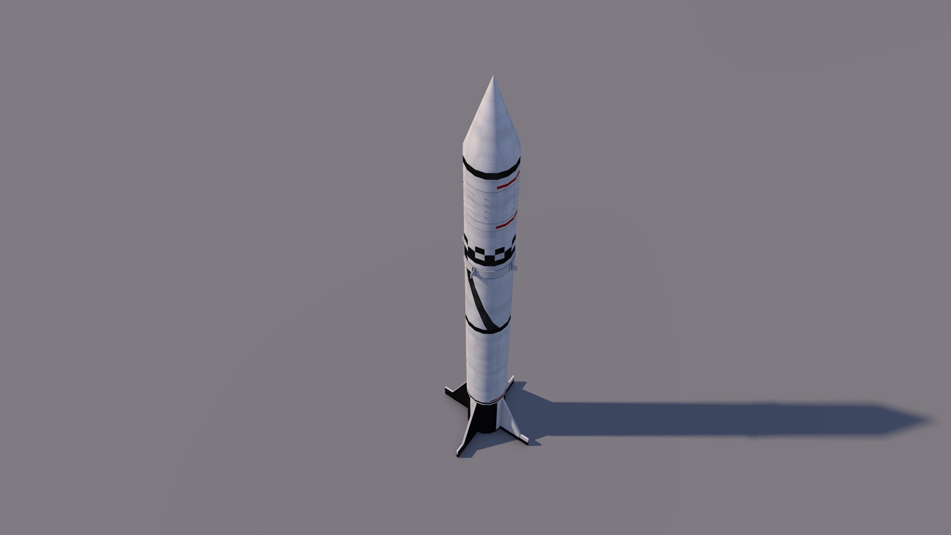 3D Model PGM-11 Redstone - TurboSquid 2093398