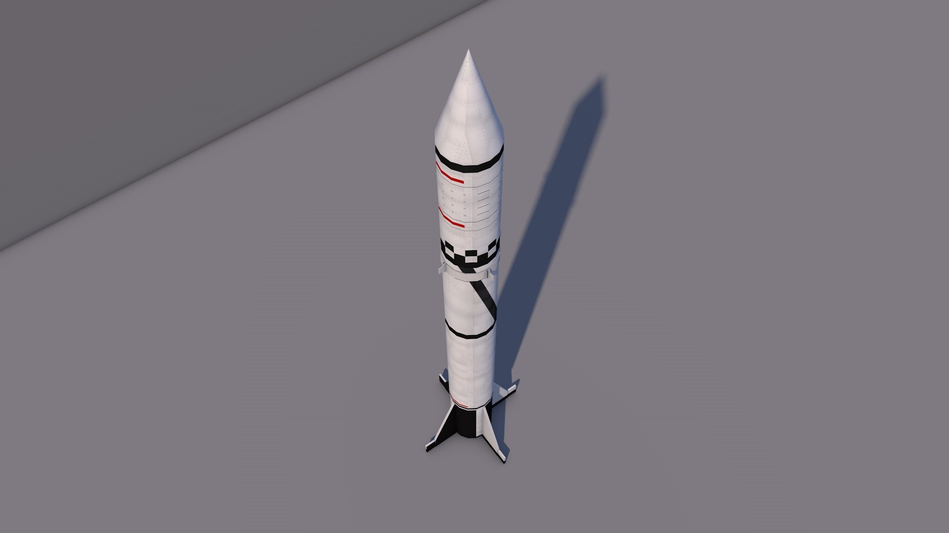 3D Model PGM-11 Redstone - TurboSquid 2093398