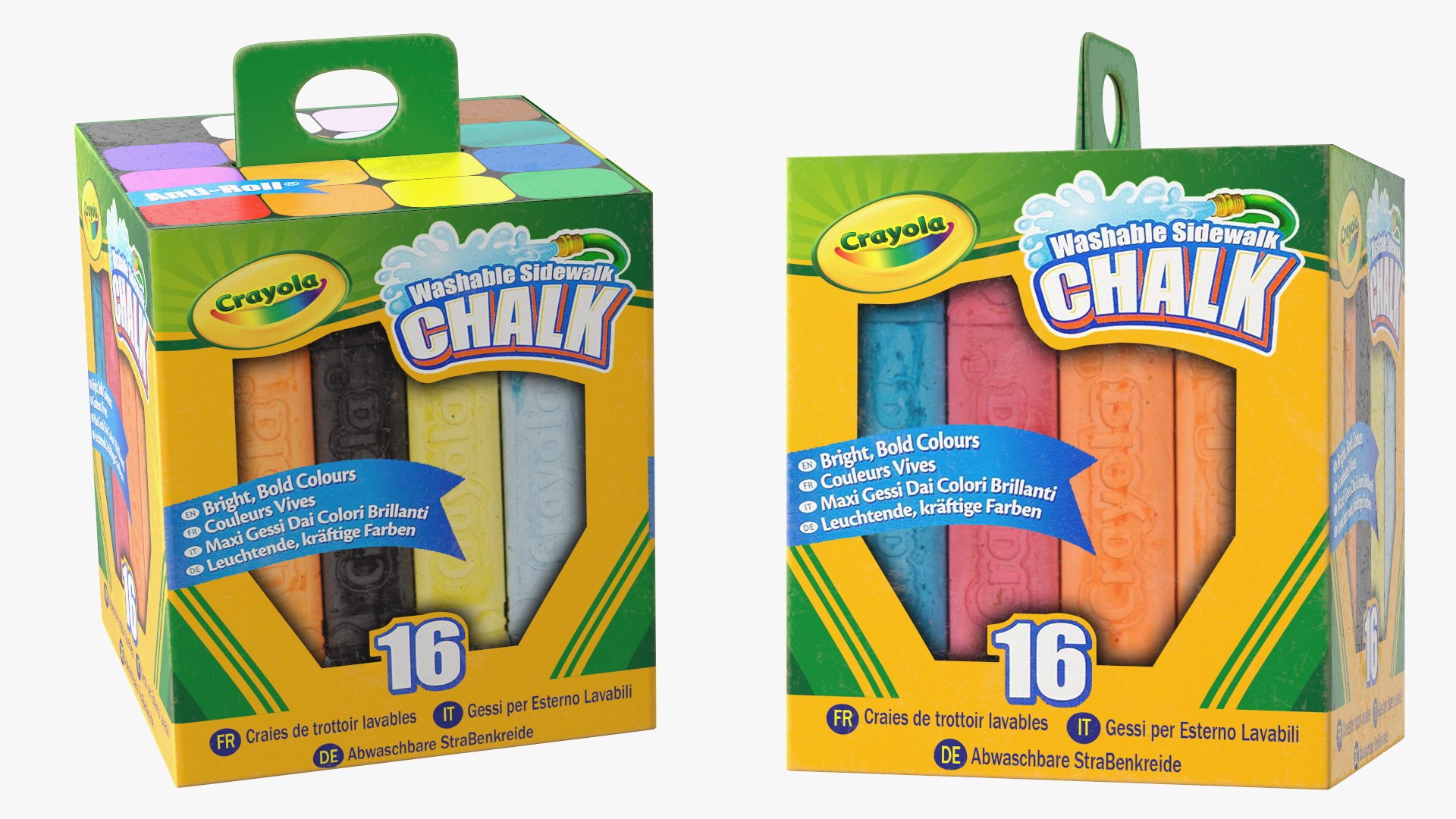 Sidewalk Chalk Box Crayola 3D Model - TurboSquid 2155082