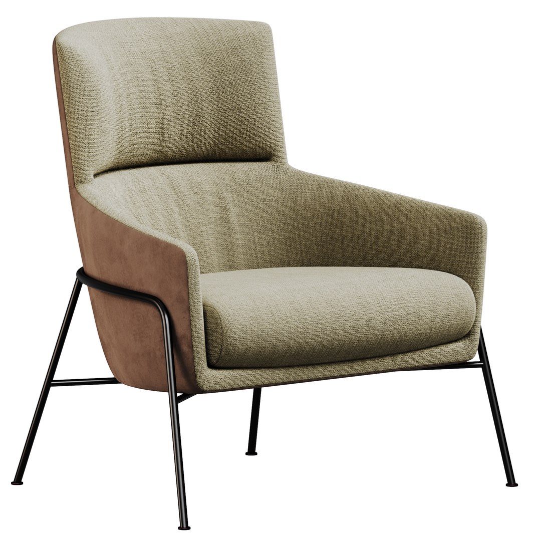 Adele Armchair By Twils 3D Model - TurboSquid 2123619