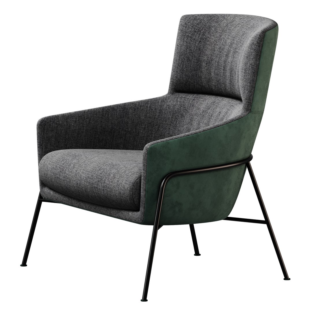 Adele Armchair By Twils 3D Model - TurboSquid 2123619