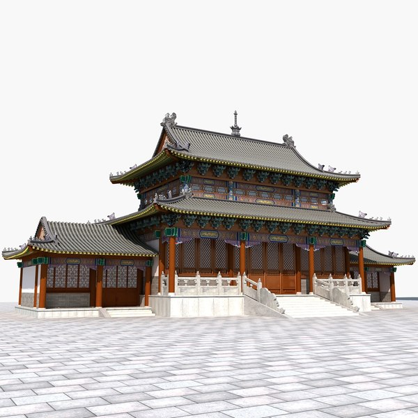 Ancient hall 3D model - TurboSquid 1671517