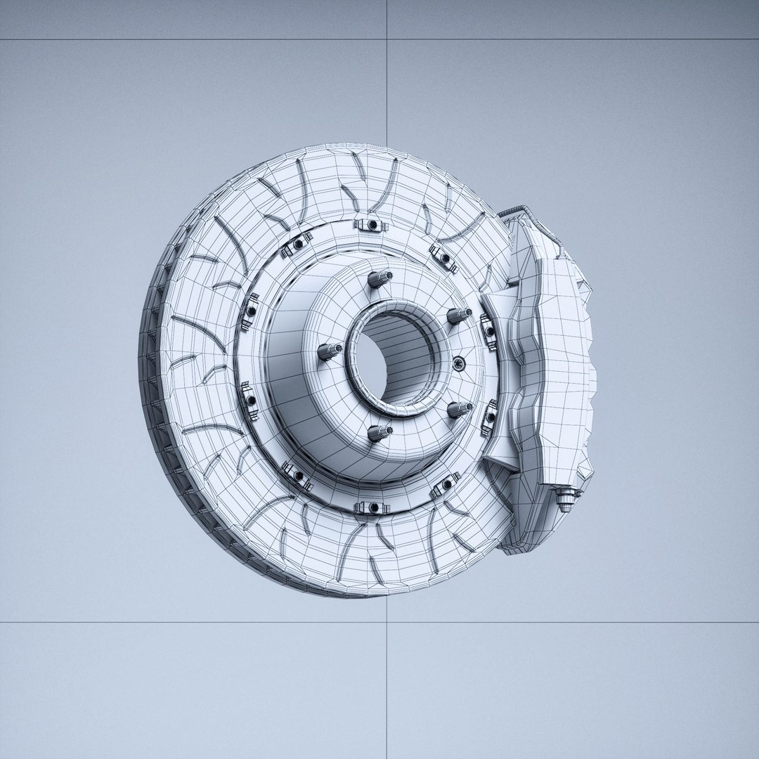 HIGH PERFORMANCE BIG BRAKE KIT 3D Model - TurboSquid 1795640