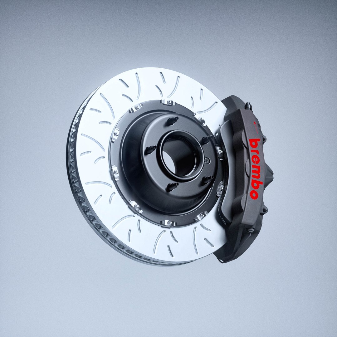 HIGH PERFORMANCE BIG BRAKE KIT 3D Model - TurboSquid 1795640