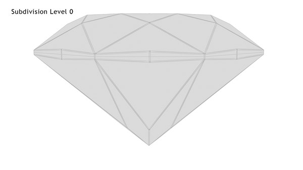 Single Cut Diamond 3D model - TurboSquid 1836108