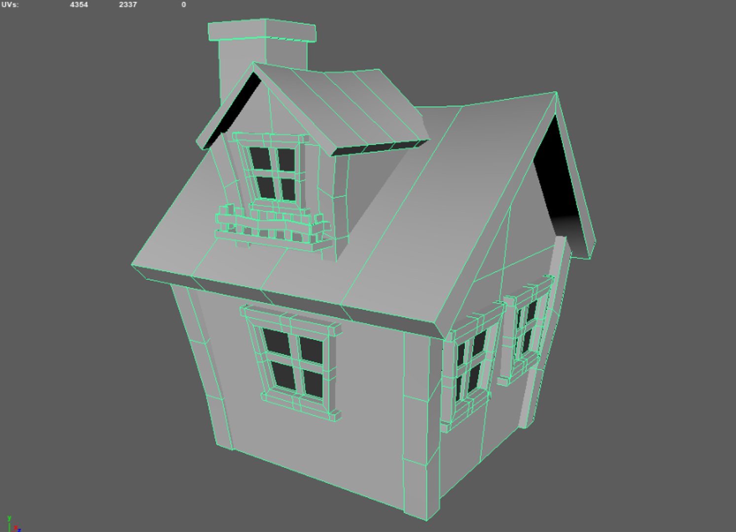 Cartoon House - Ready Model - TurboSquid 1309910