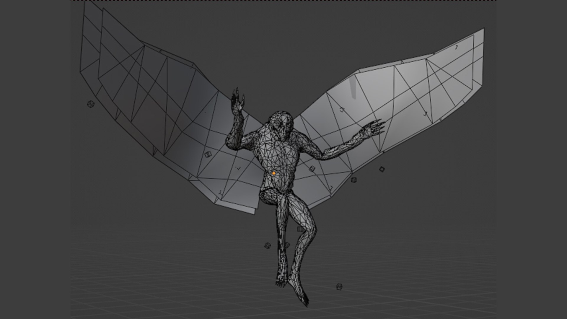 3D Mothman Monster Model - TurboSquid 1869644