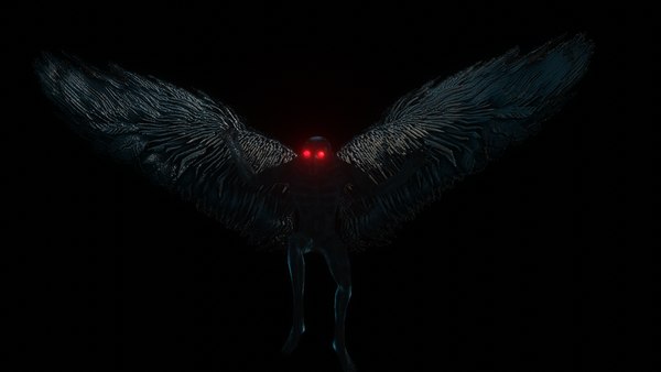 3D mothman monster model - TurboSquid 1869644