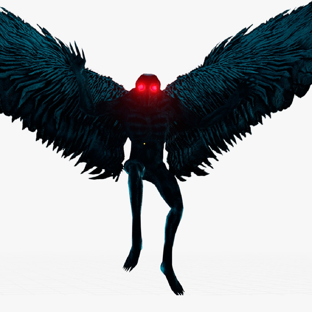 3D mothman monster model - TurboSquid 1869644