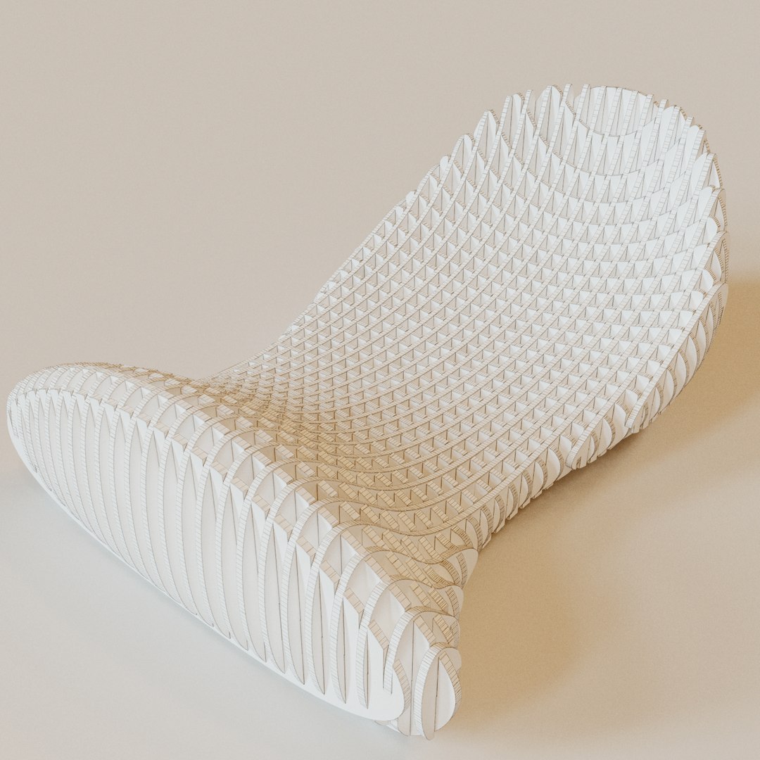 Parametric Bench 3d Max