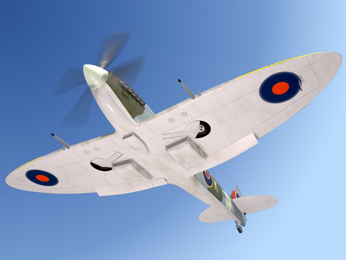 Supermarine Spitfire 3D Model - TurboSquid 1232267