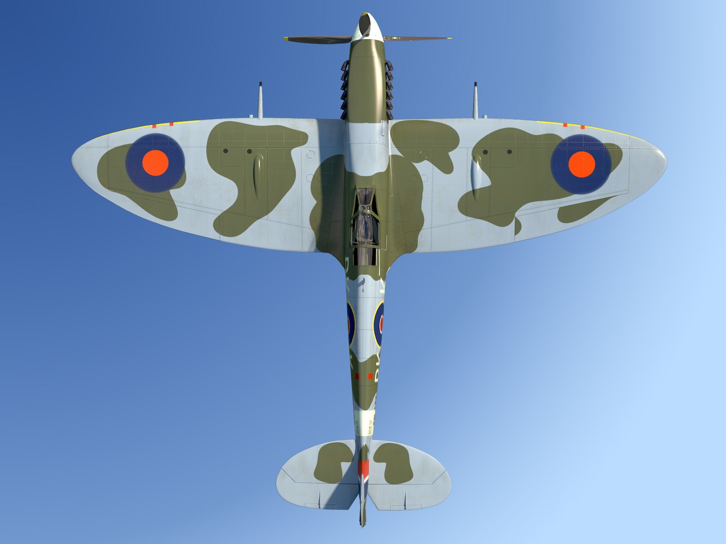 Supermarine Spitfire 3D Model - TurboSquid 1232267