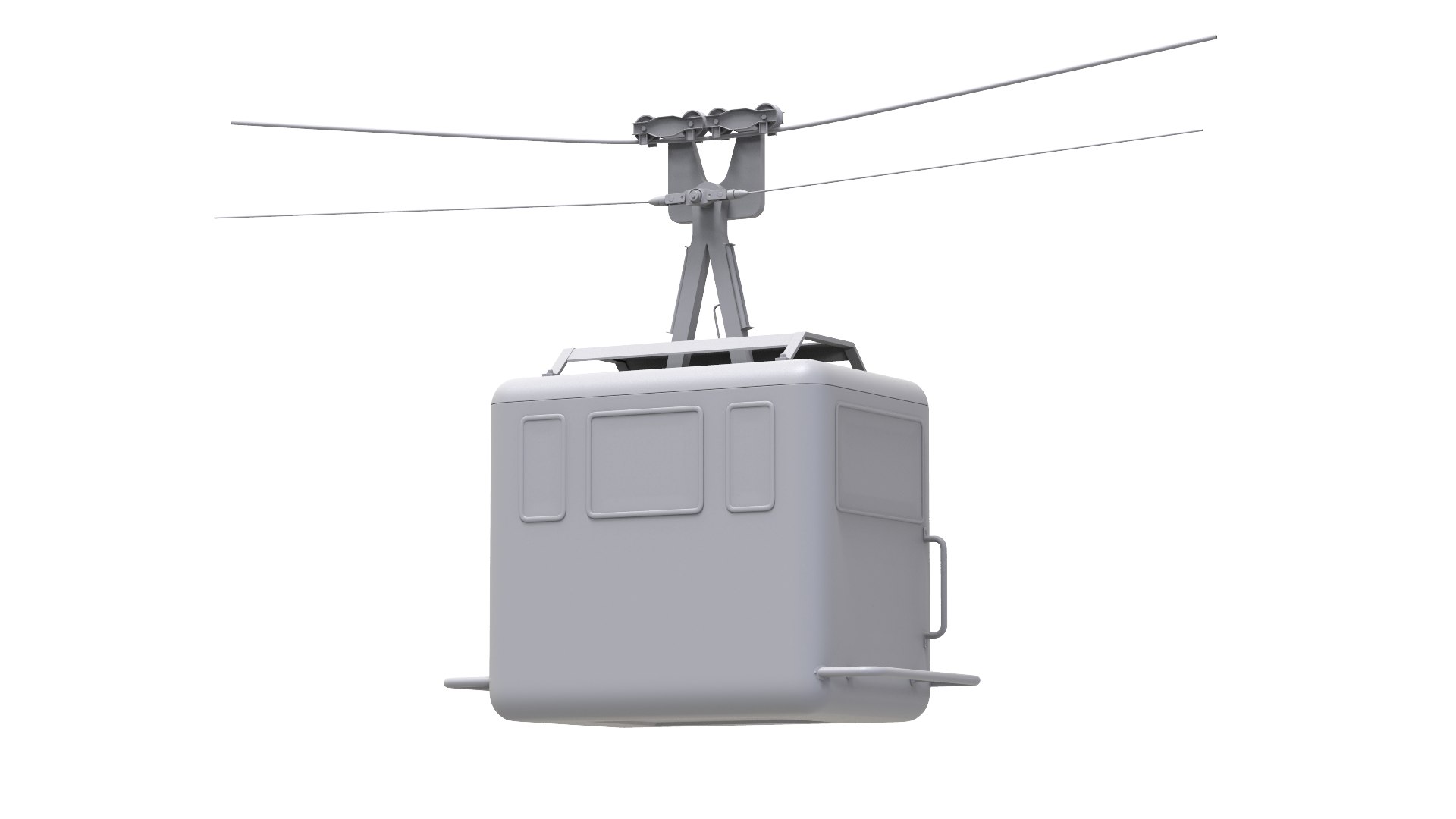 Ropeway Cabin 3D - TurboSquid 1515497