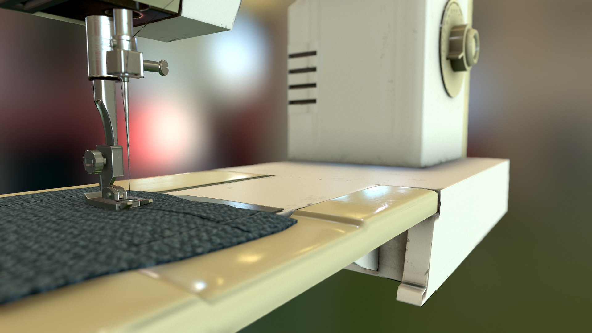 3D Industrial Sewing Machine - TurboSquid 1160084