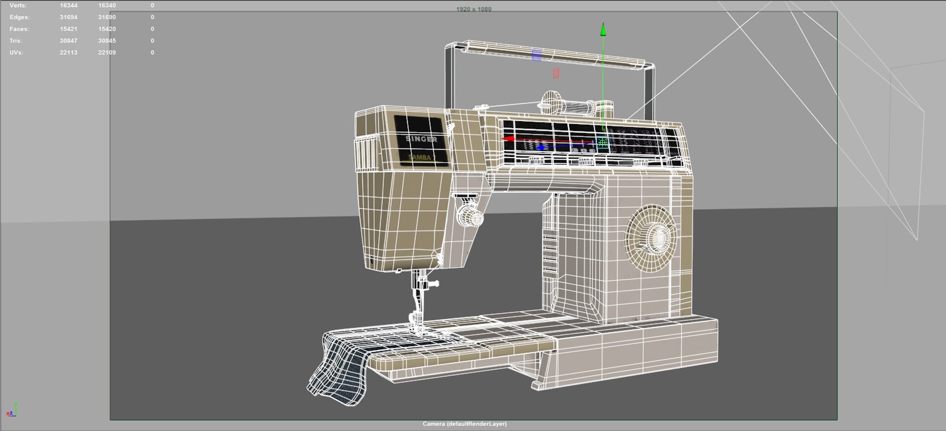 3D Industrial Sewing Machine - TurboSquid 1160084