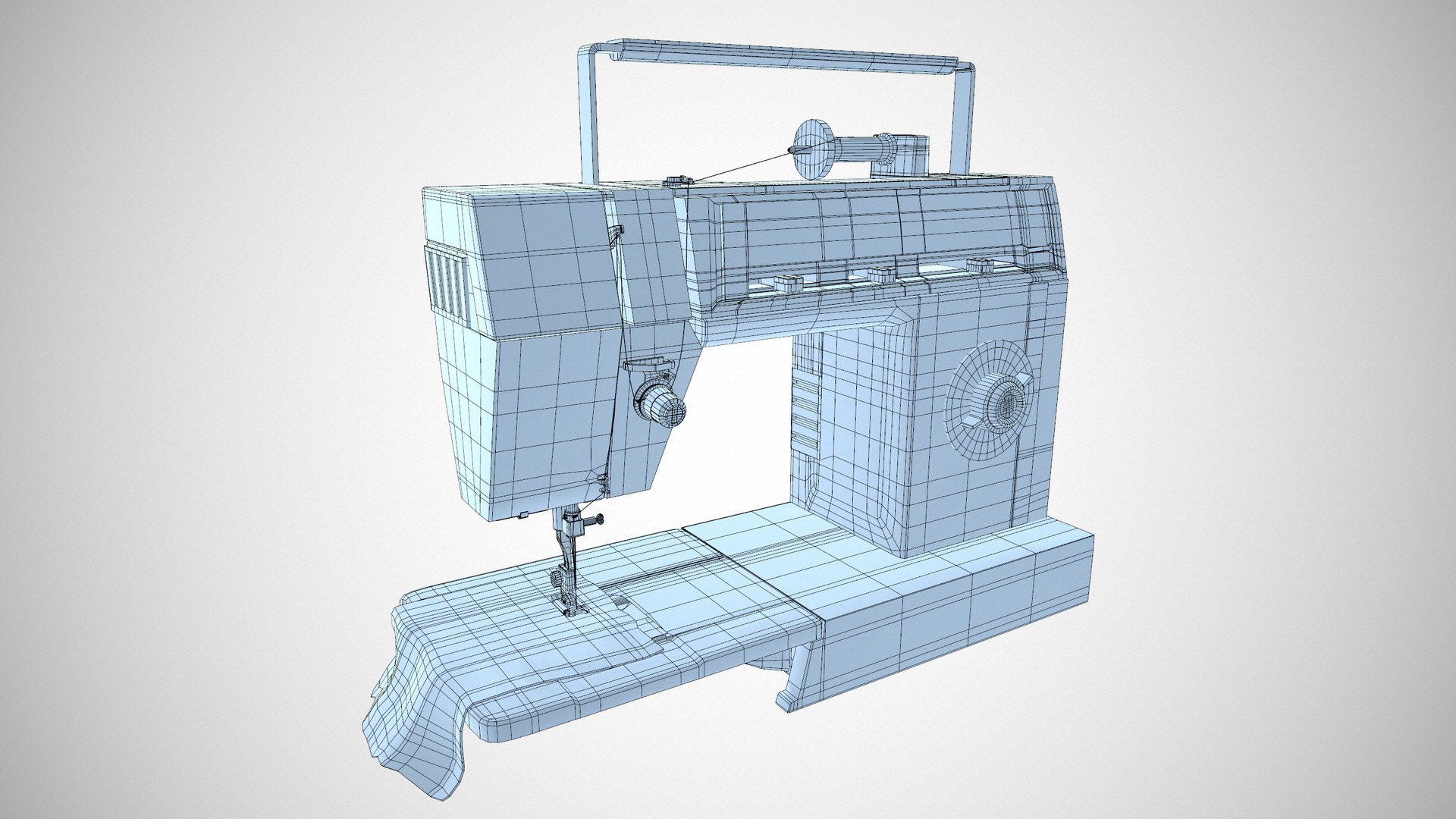 3D Industrial Sewing Machine - TurboSquid 1160084