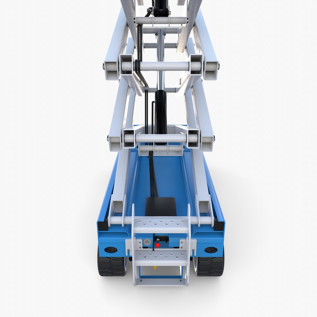 Animated Electric Scissor Lift v1 3D model - TurboSquid 2110913