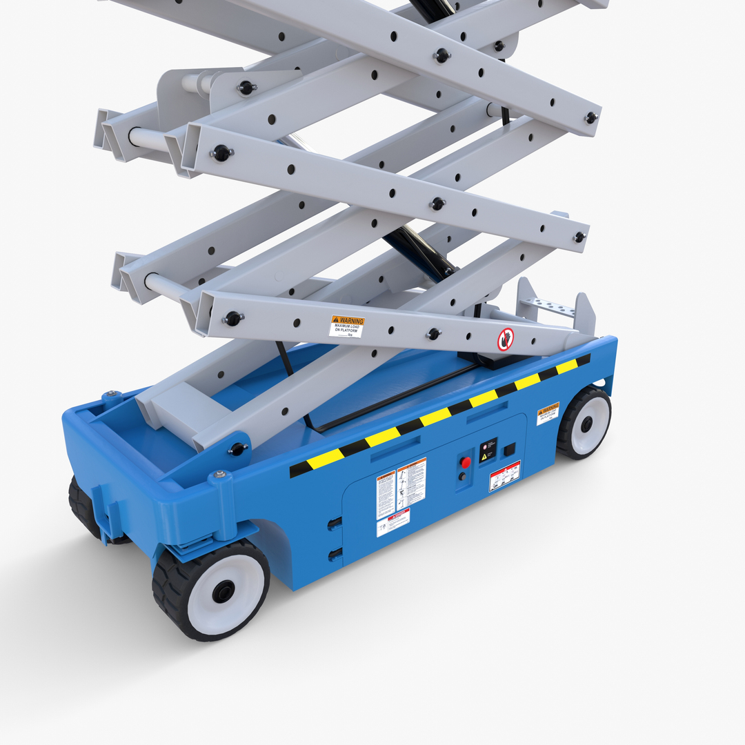 Animated Electric Scissor Lift V1 3D Model - TurboSquid 2110913