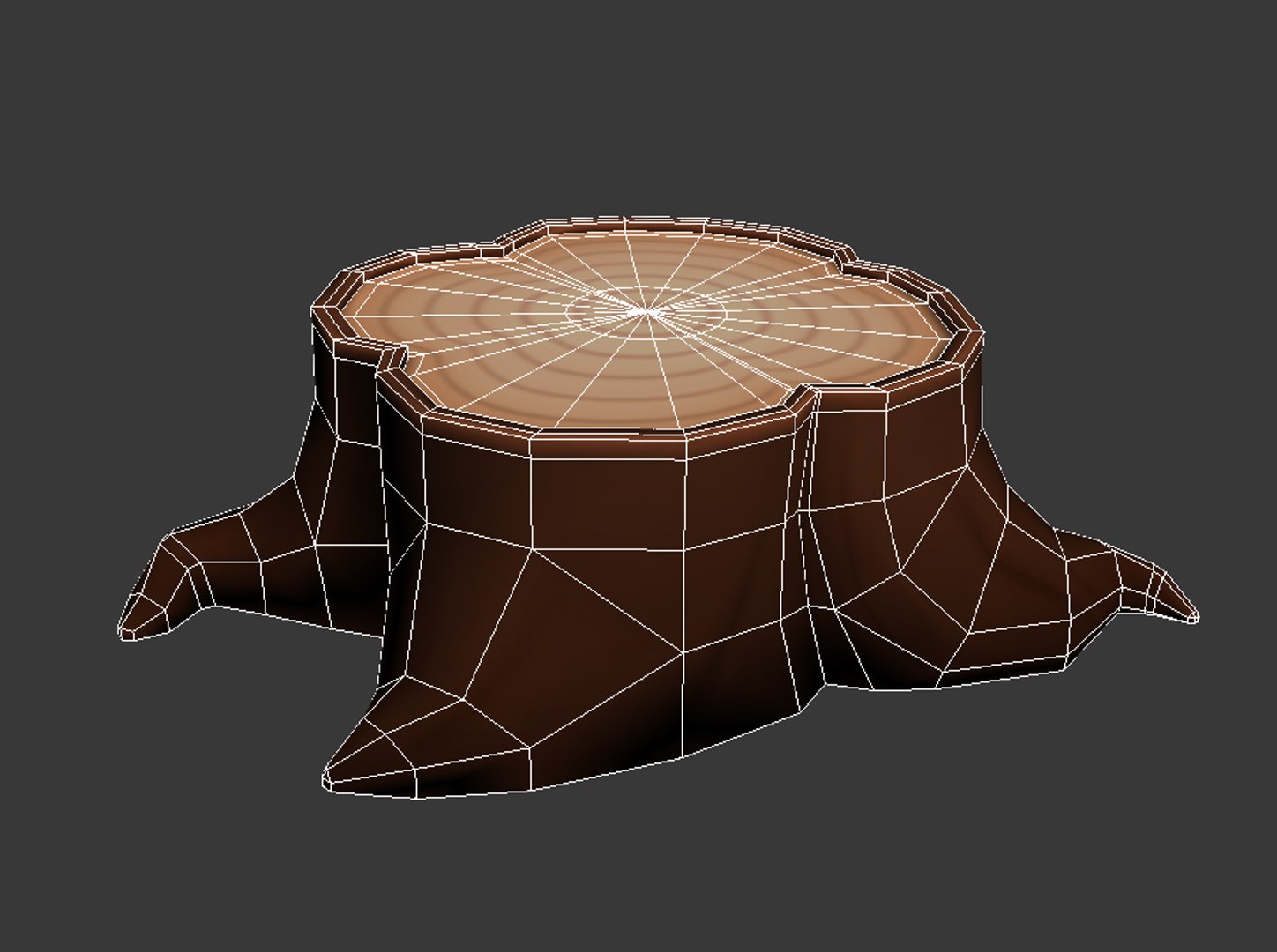 Tree Stump Model - TurboSquid 1349428