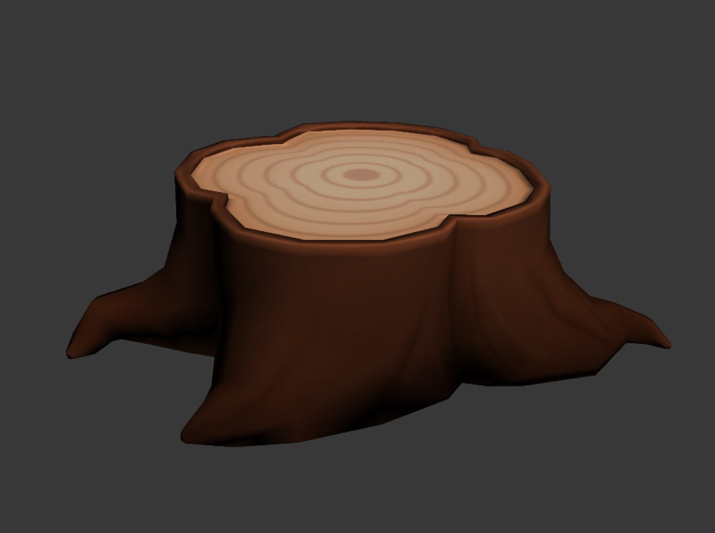 Tree Stump Model - TurboSquid 1349428