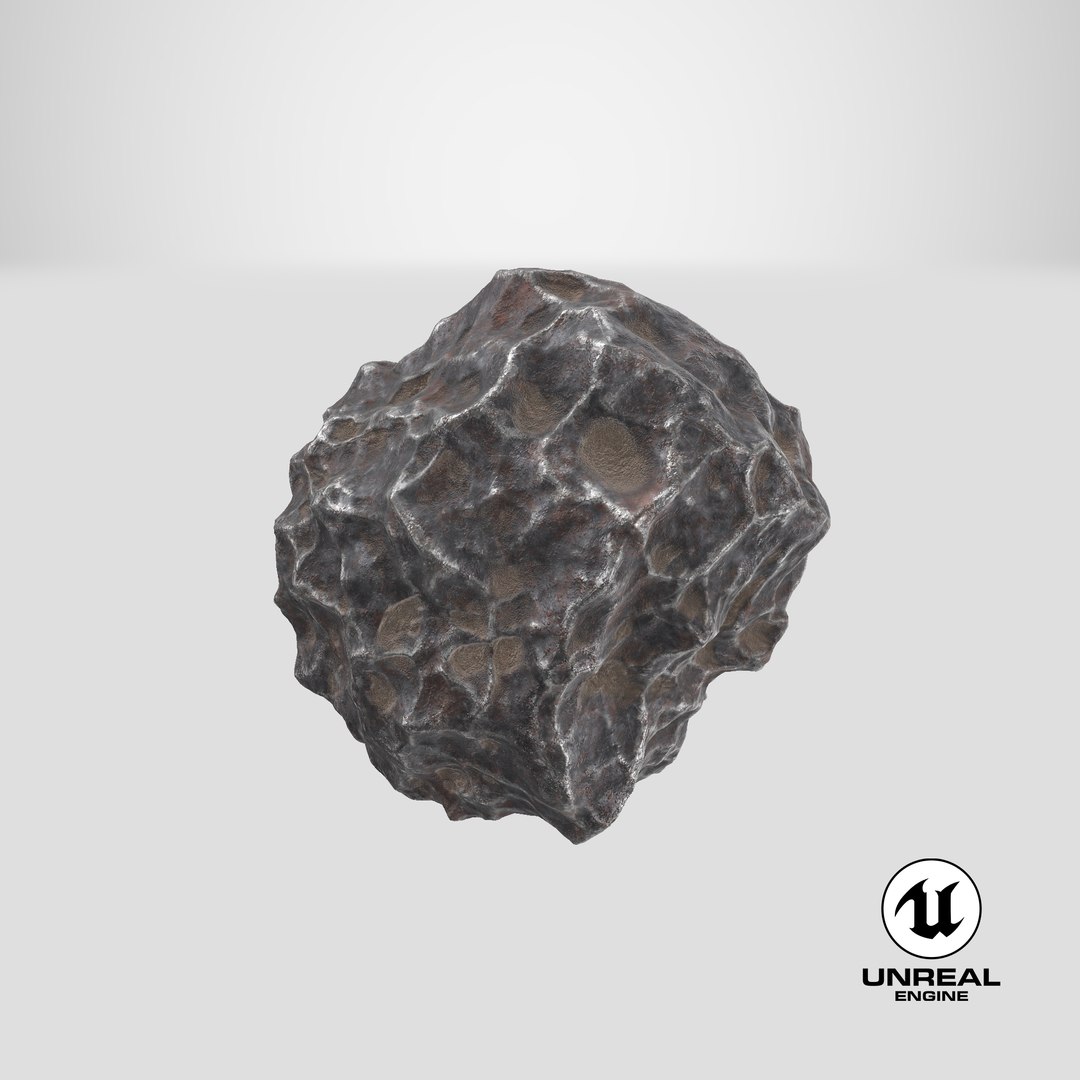 Meteorite 03 - 3d Model