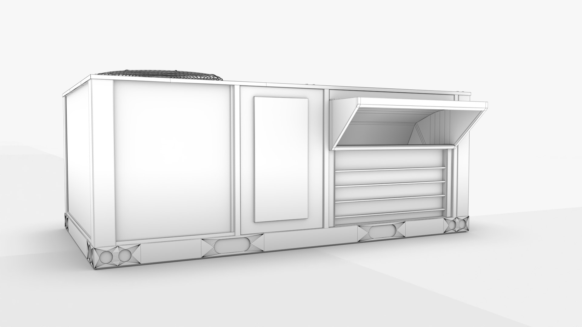 3D Air Conditioner Set 01 model - TurboSquid 2080078