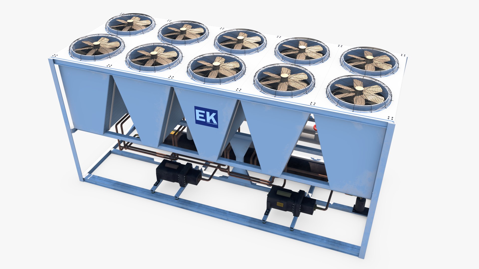 3D Air Conditioner Set 01 Model - TurboSquid 2080078