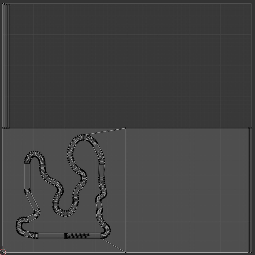 3D Cartoon Race Track Model - TurboSquid 2228663