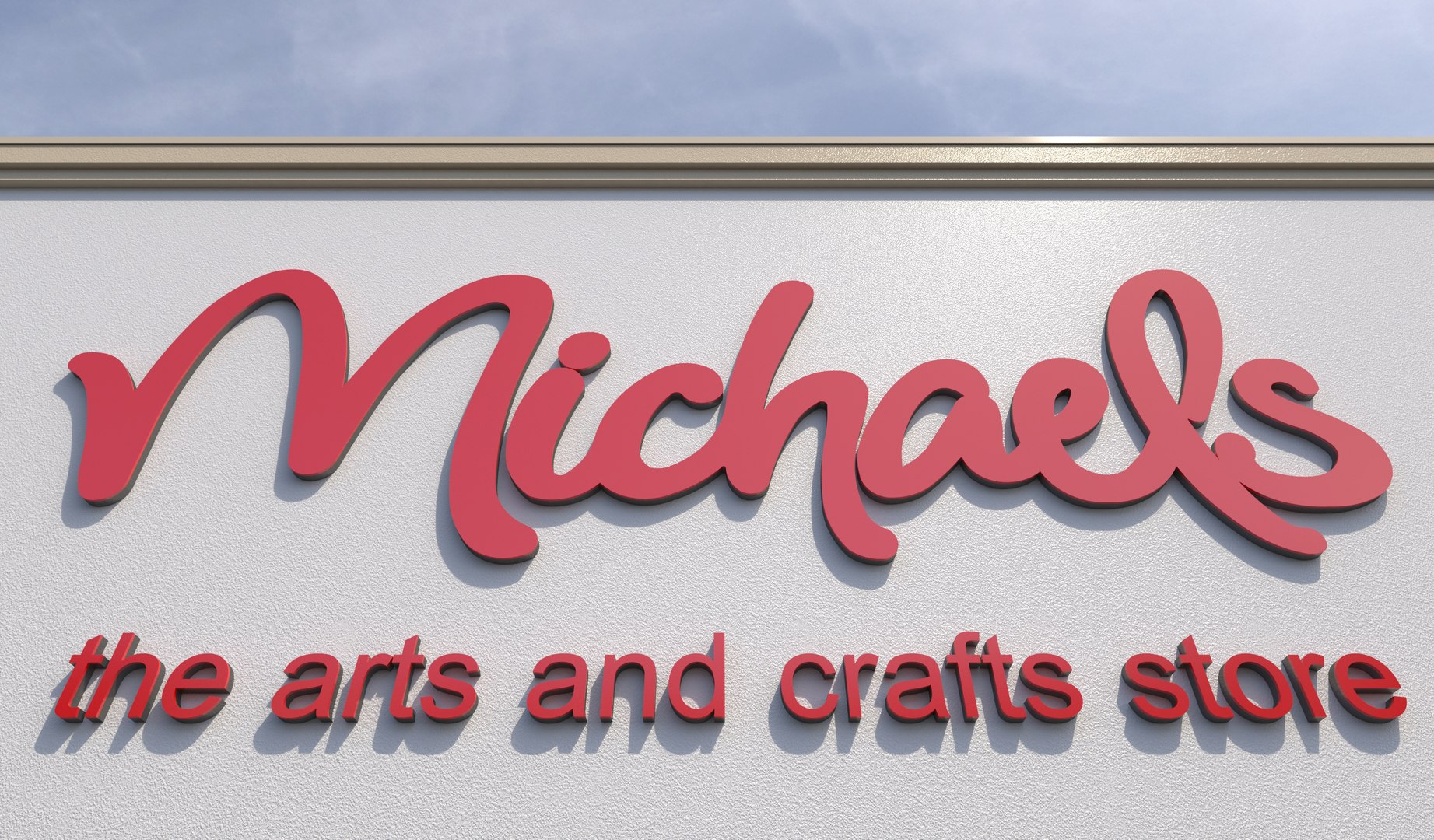 Exterior Retail Michael Arts Crafts 3D Model - TurboSquid 1336719