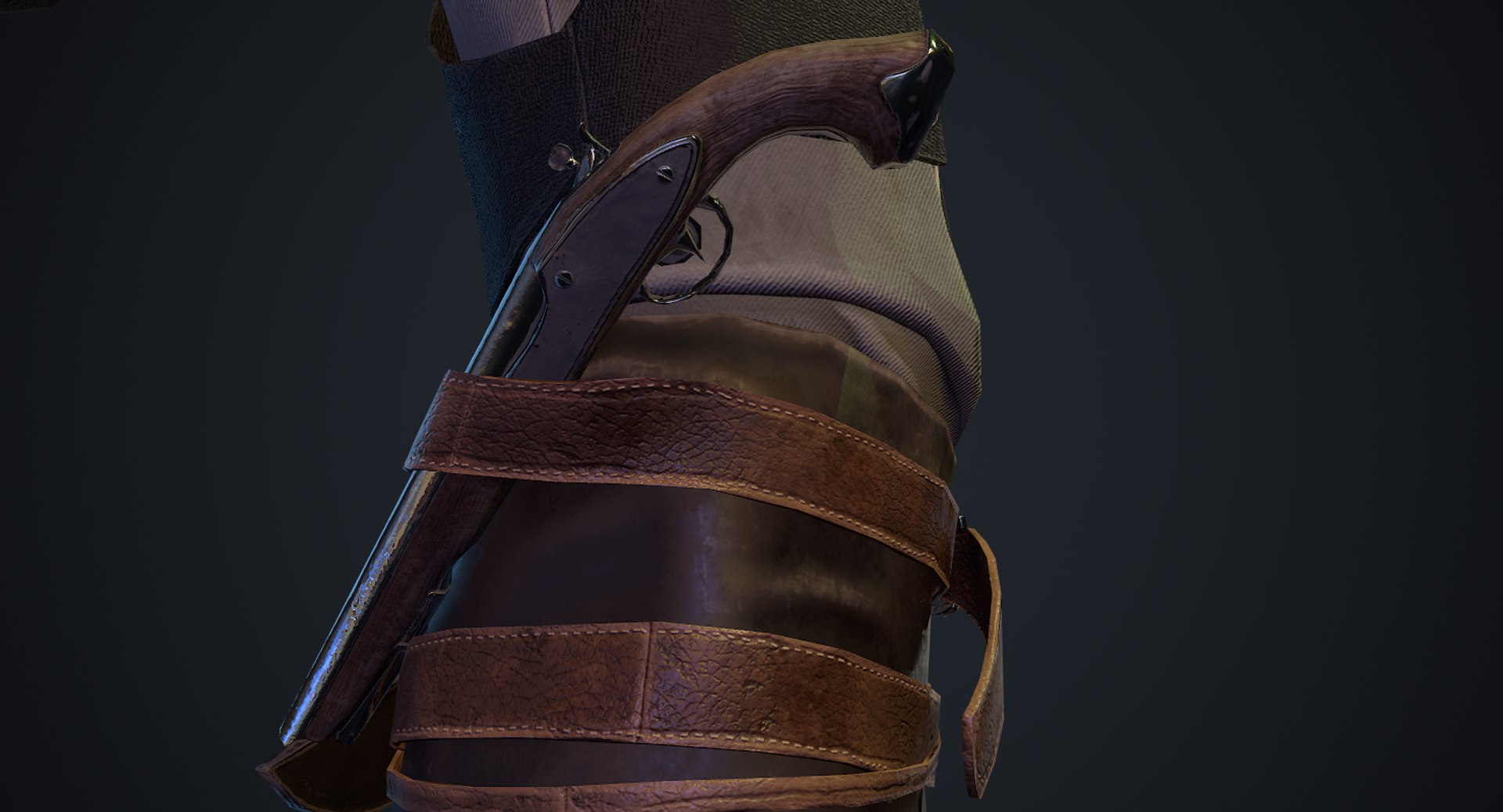 3D Model Real-time Pirate Smuggler-1 Rigged - TurboSquid 1216913