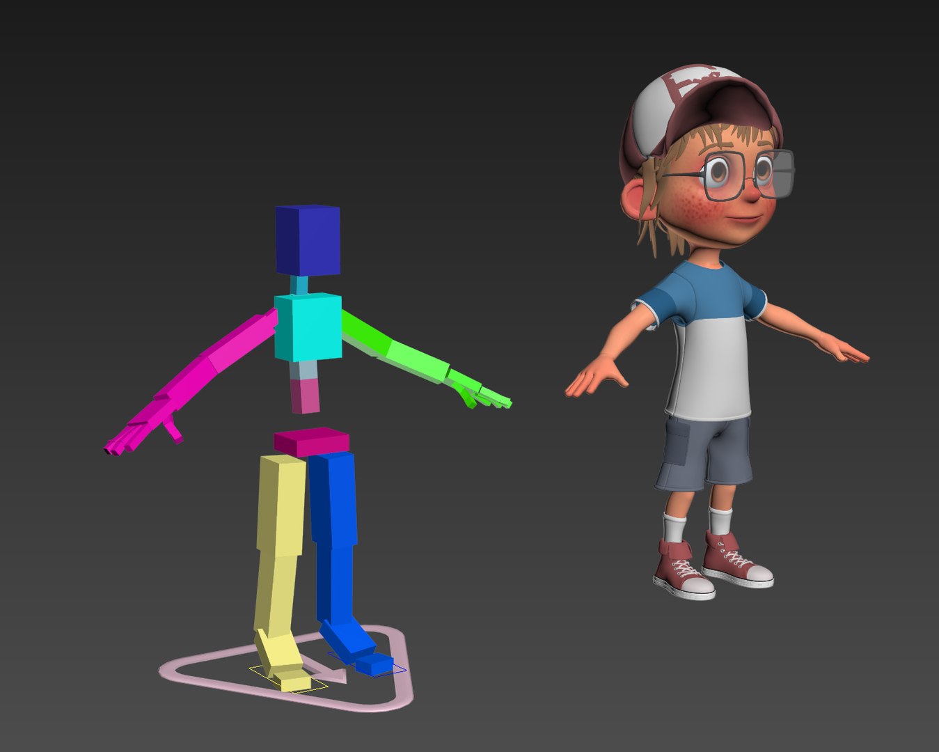 Body Rig Model - TurboSquid 1373172