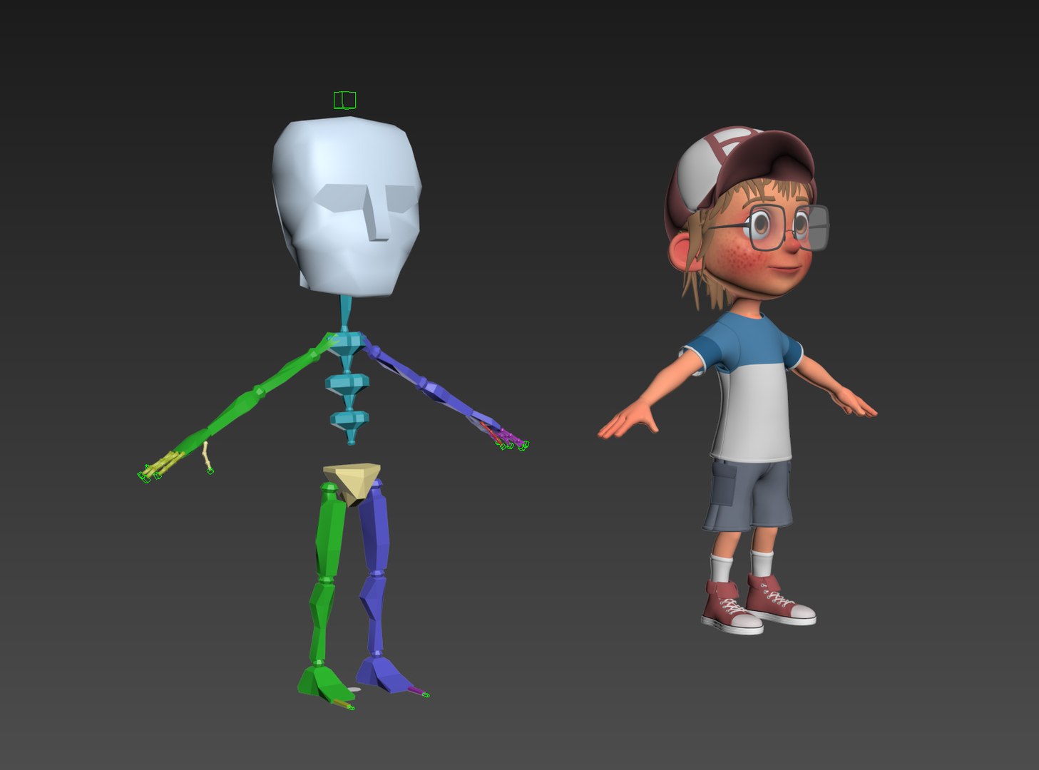 Body Rig Model - TurboSquid 1373172