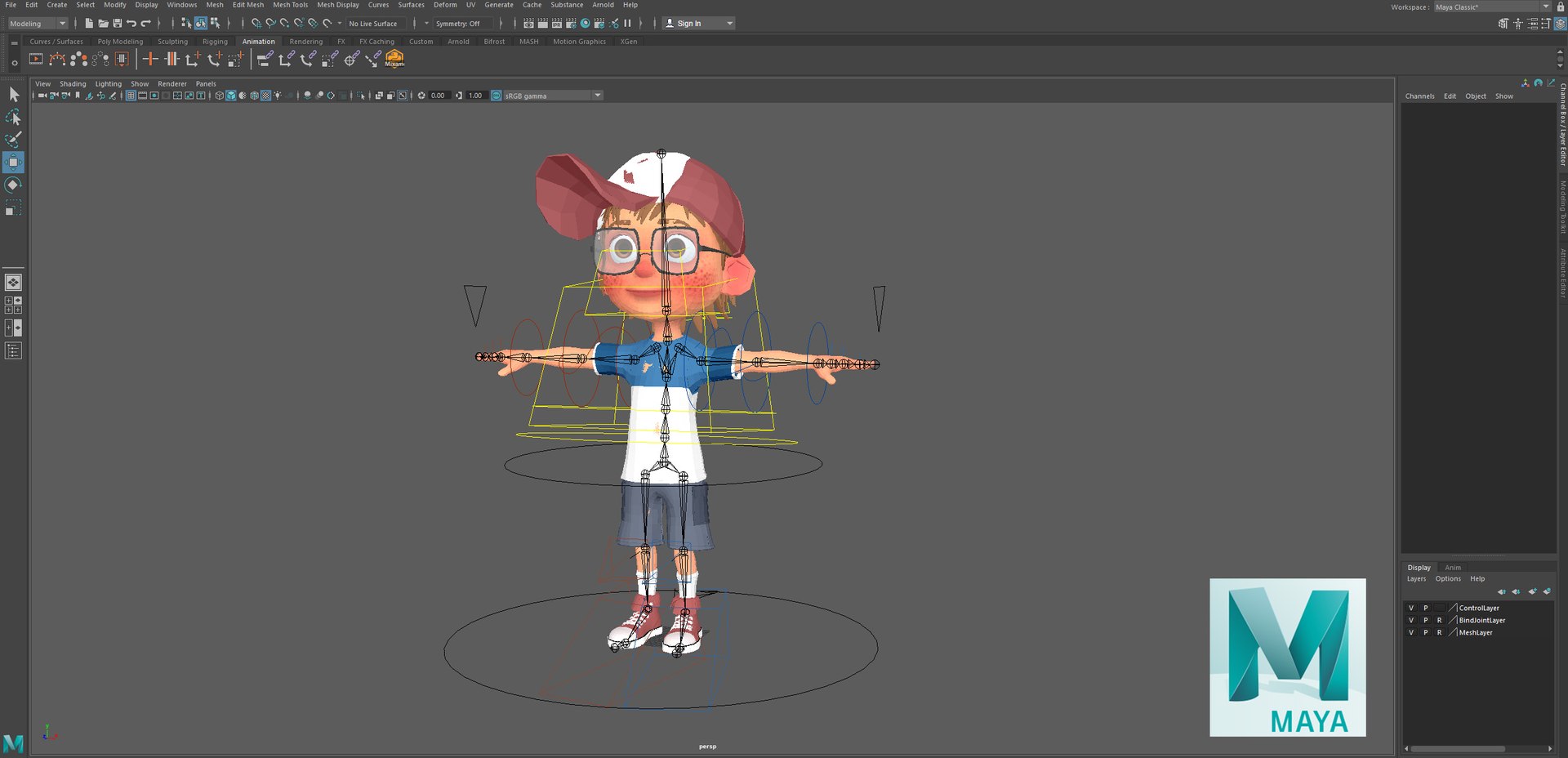 Body Rig Model - TurboSquid 1373172
