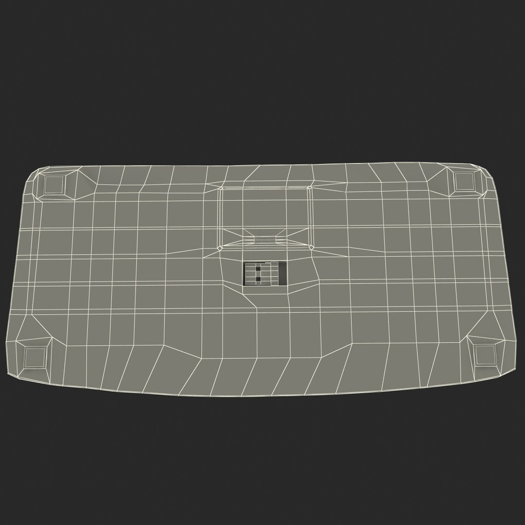 Microsoft Arc Keyboard 3d C4d