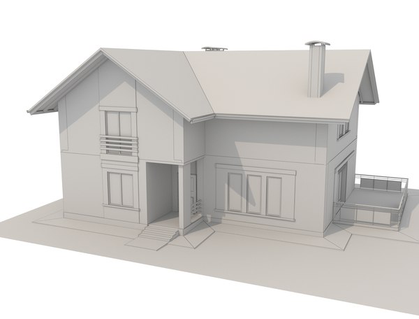 modèle 3D de Maison privée à Revit - TurboSquid 1549323