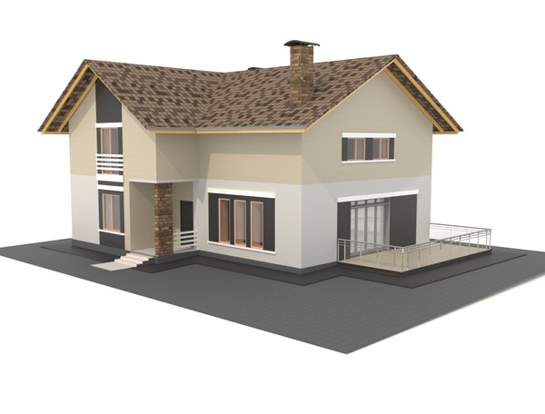 Casa Revit 3D Modelos para Descargar | TurboSquid