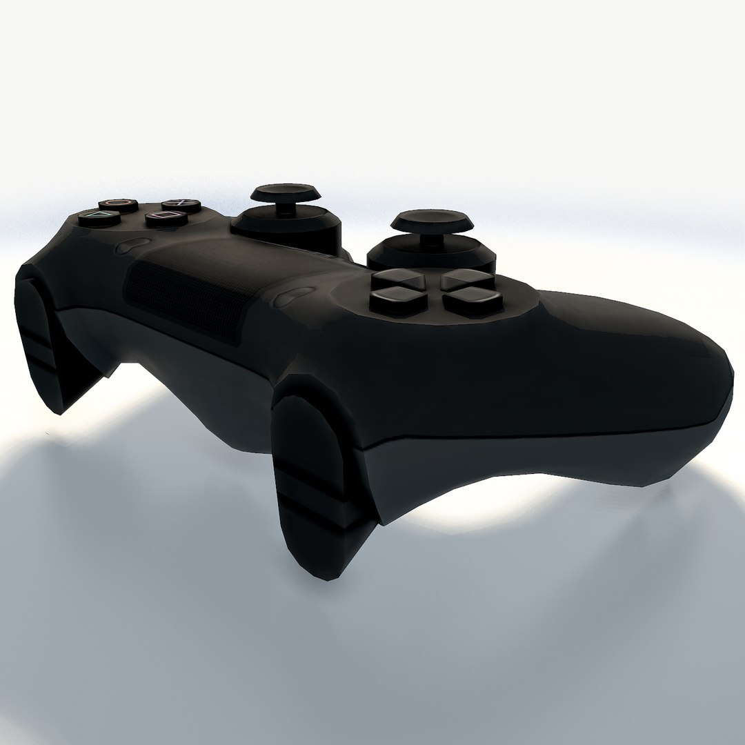 Play Station 4 Controller 3d Max