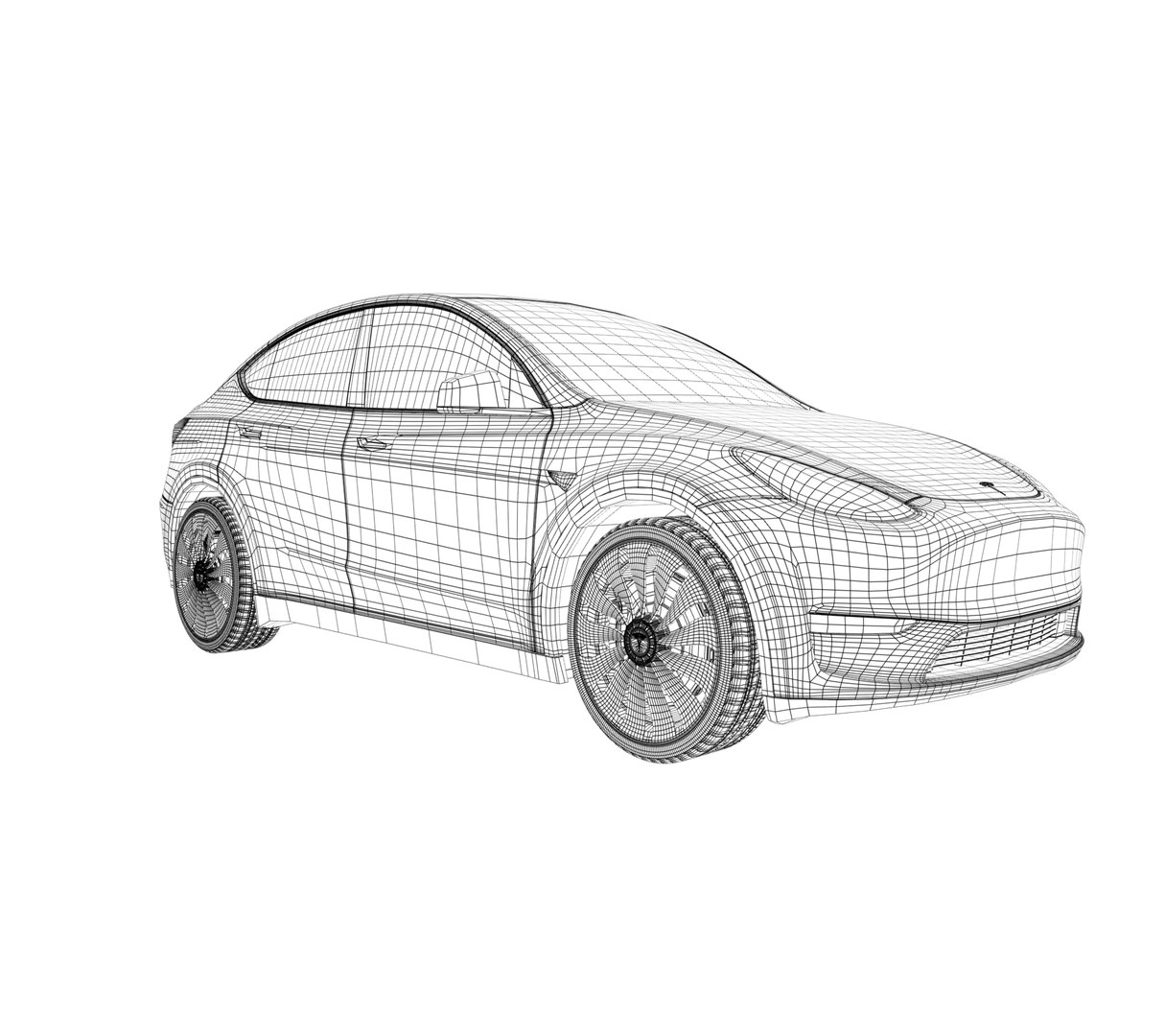Tesla Model Y 3D Model - TurboSquid 2137762