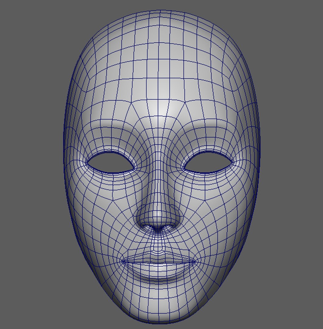 Face Mask Model - TurboSquid 1598070