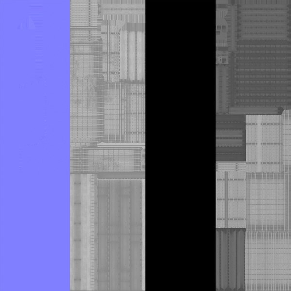 Slotted Steel Pallet Rack Clean 3D model - TurboSquid 1877844