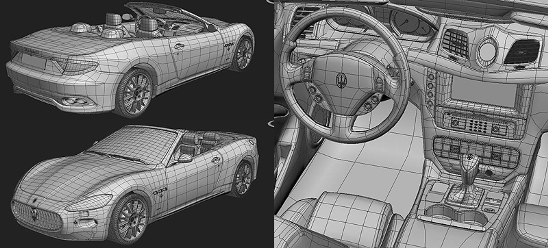 Car Interior 3d Model