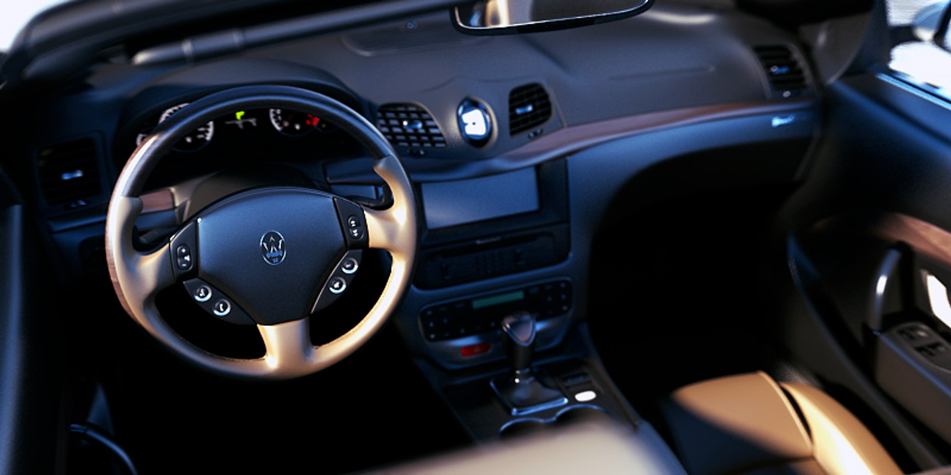 Car Interior 3d Model
